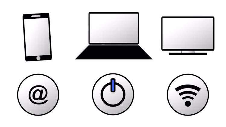 Animated Computer Icons Pack - Stock Motion Graphics | Motion Array