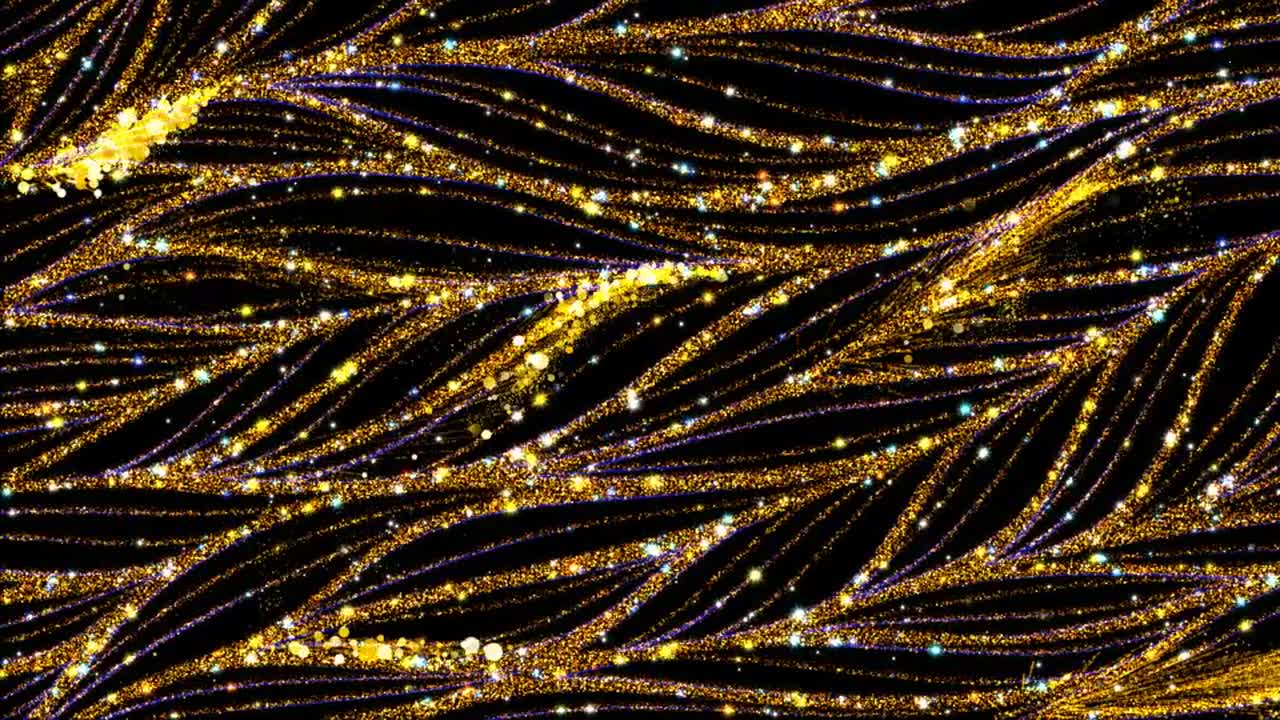 Golden Wave Pattern - Stock Motion Graphics | Motion Array