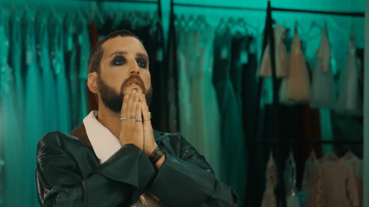 Tired Actor In Dressing Room - Stock Video | Motion Array