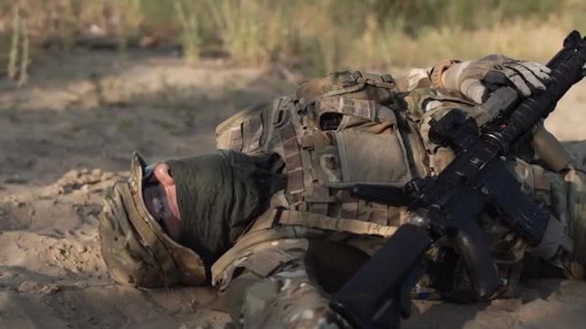 A Wounded Soldier - Stock Video | Motion Array