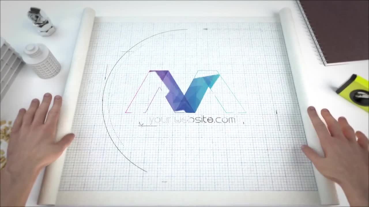 Blueprint Logo Reveals - After Effects Templates | Motion Array