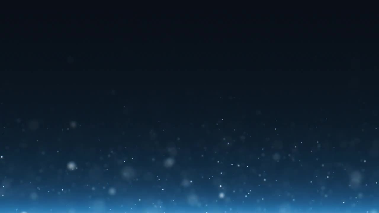 Rising Light Particles Blue Background - Stock Motion Graphics | Motion ...