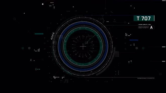 Hi-tech Rotary HUD Interface - Stock Motion Graphics | Motion Array