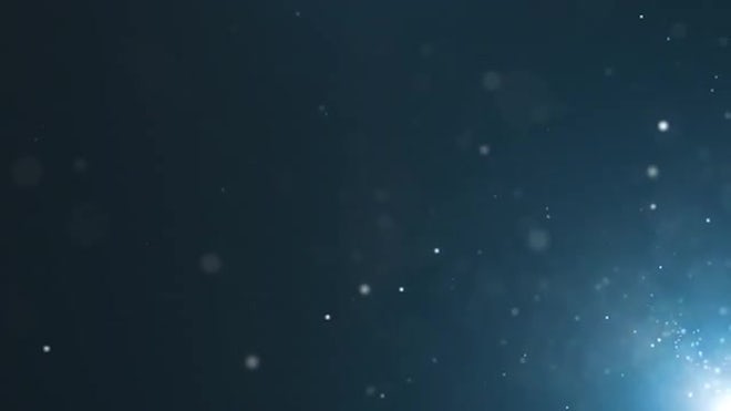 Light Particles On Blue Background - Stock Motion Graphics | Motion Array