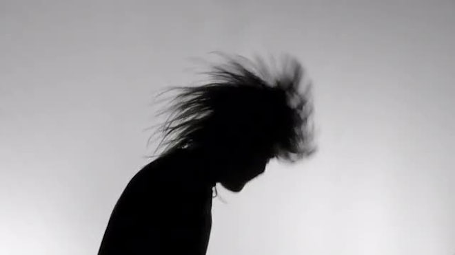 Man Shaking His Long Hair - Stock Video | Motion Array