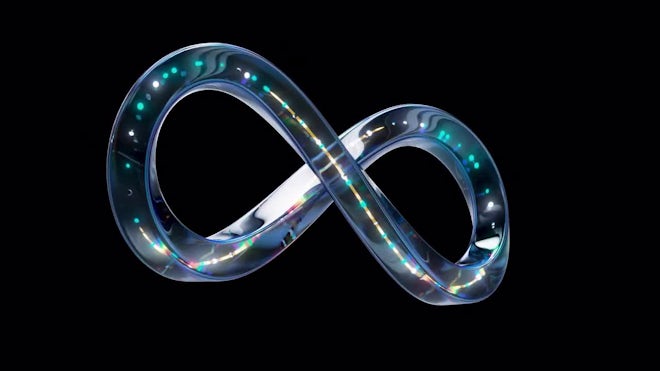 Infinity Symbol Background
