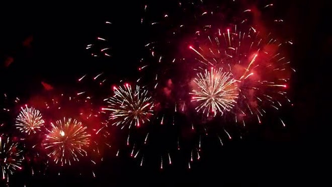 Fireworks Exploding - Stock Video | Motion Array