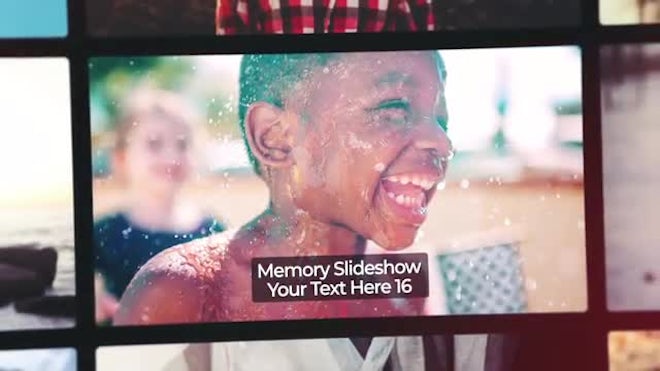 Memory Slideshow - After Effects Templates | Motion Array