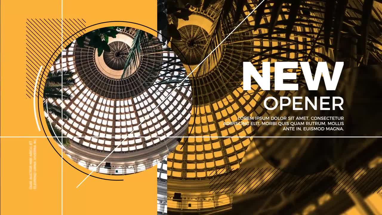 Creative Geometry Opener - After Effects Templates | Motion Array