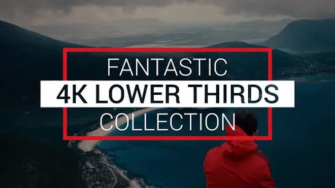 4K Minimal Titles - Motion Graphics Templates | Motion Array