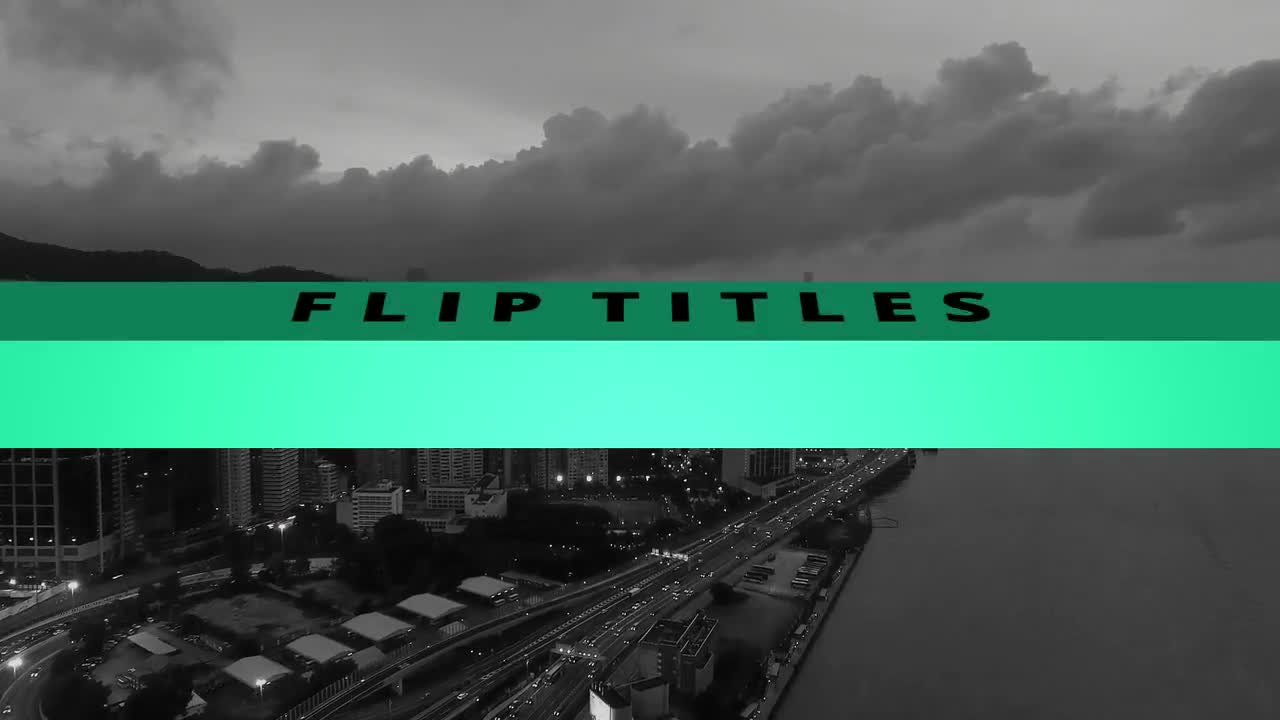 Flip Titles - DaVinci Resolve Templates | Motion Array