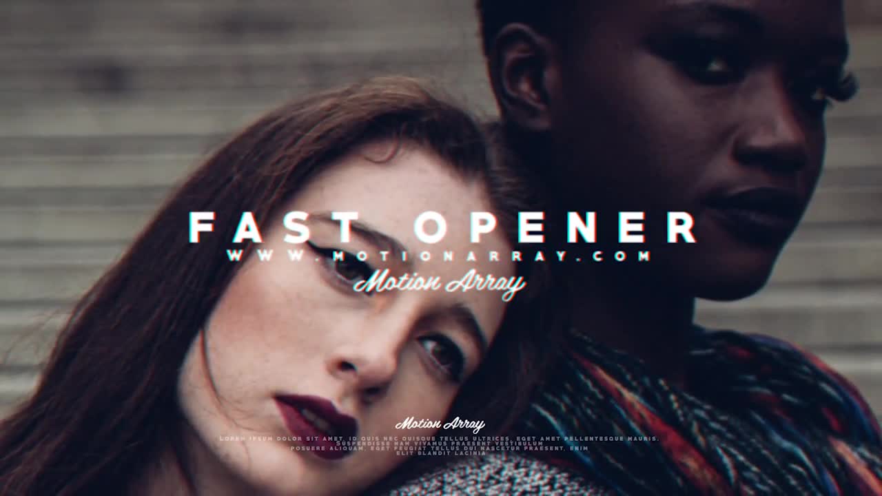 Fast Opener - After Effects Templates | Motion Array