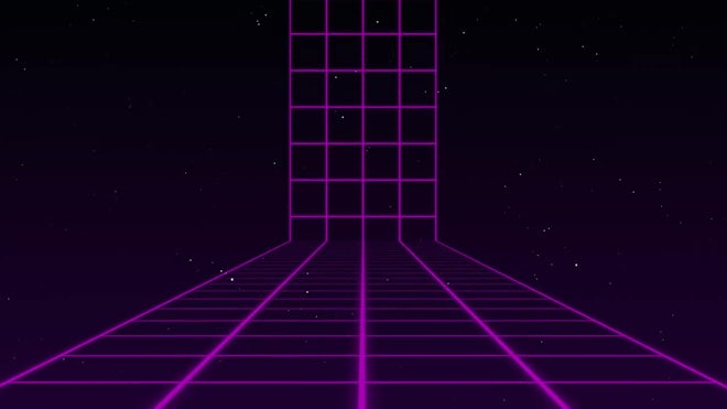 Retrowave Background Loop Stock Motion Graphics Motion Create A Retro