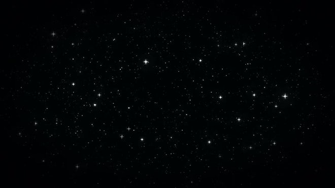 Sparkling Stars Animated Background Sparkling Star Particles In Night