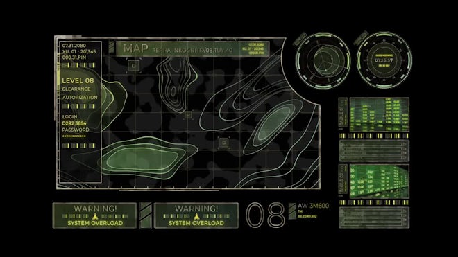 Phantom Hud Infographic ( After Effects Template )