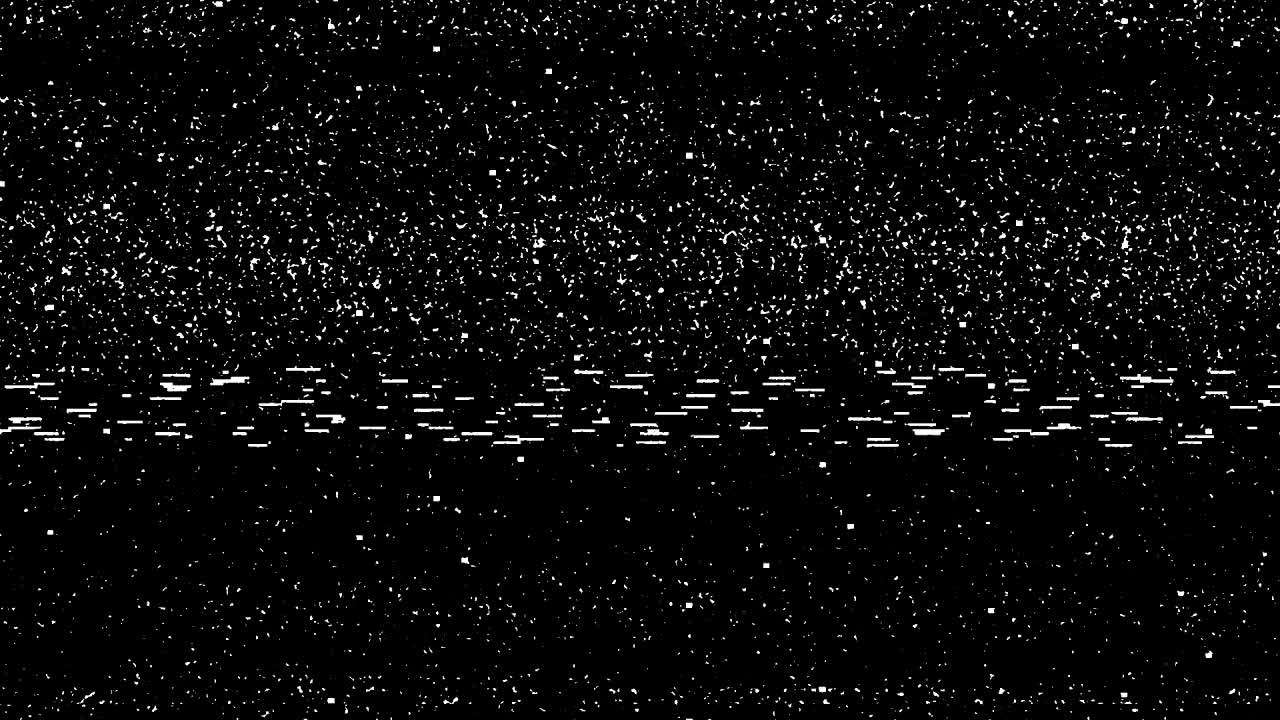 TV Noise - Snow And Lines - Stock Motion Graphics | Motion Array