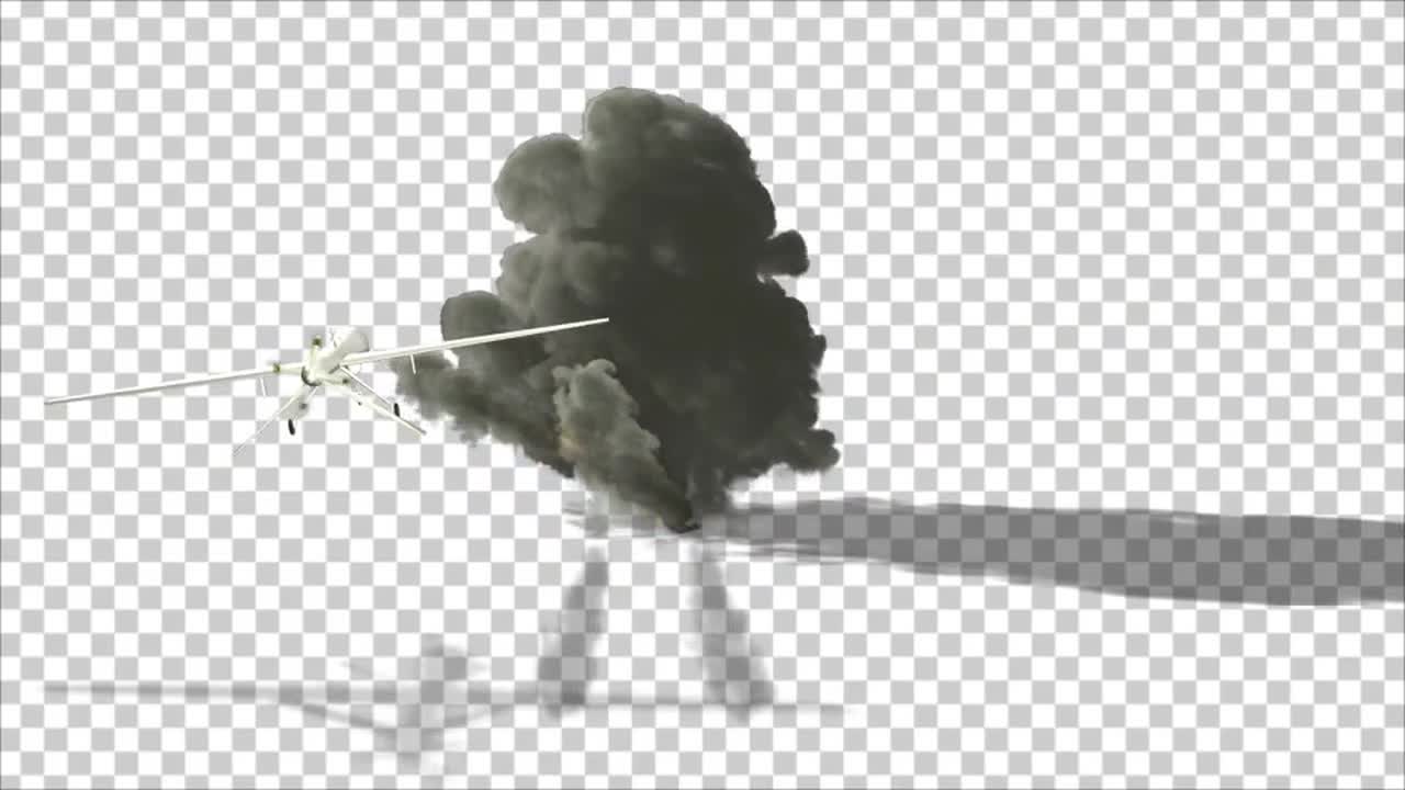 UAV Drone Strike Overlay - Stock Motion Graphics | Motion Array