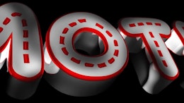 3D Text Animation After Effects Templates Motion Array