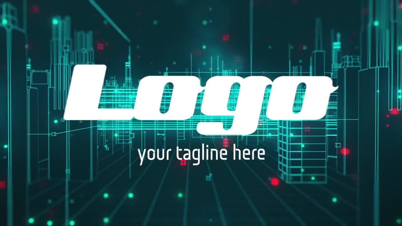 Digital City Logo Reveal - After Effects Templates | Motion Array