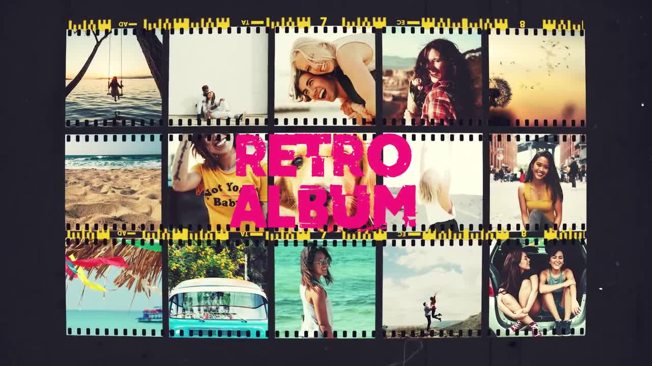 Retro Album - Premiere Pro Templates | Motion Array
