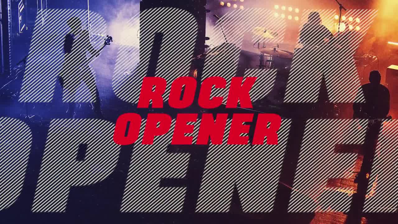 Rock Opener - Premiere Pro Templates | Motion Array