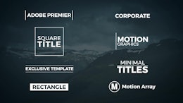 Premiere Pro Motion Graphics Templates Greenwaykitty