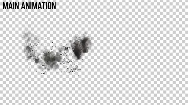 Bullets Hit The Ground Successively - Stock Motion Graphics | Motion Array