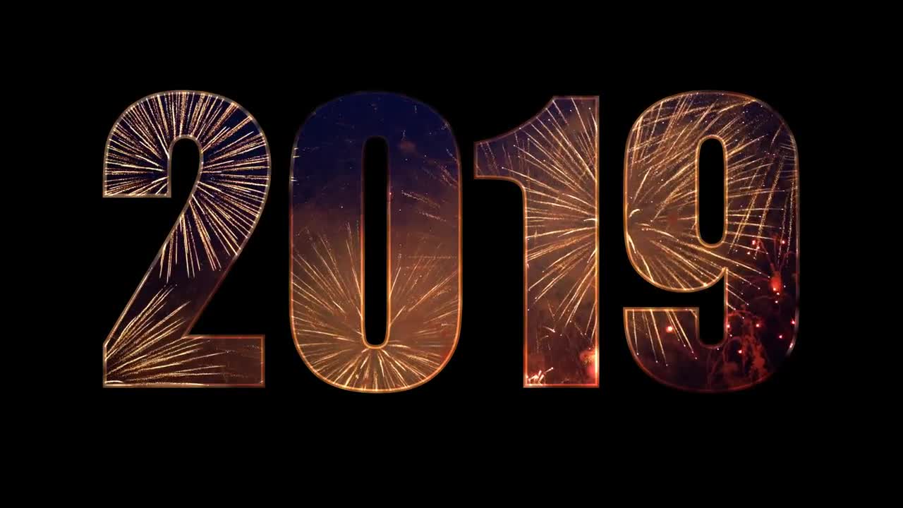 2019-2021 New Year Impact Numbers - Stock Motion Graphics | Motion Array