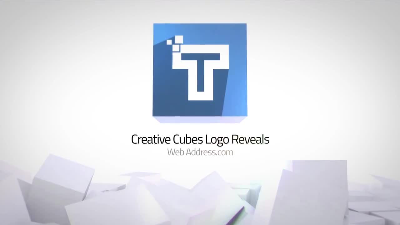 Clean Corporate Cubes Logo Reveals - After Effects Templates | Motion Array