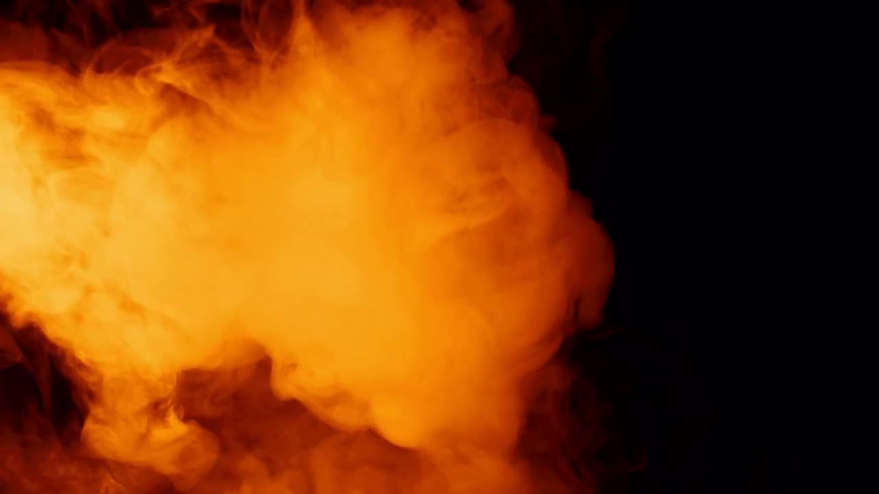 Orange Smoke - Stock Video | Motion Array
