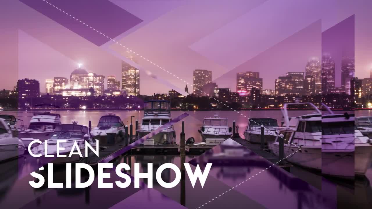 Triangle Modern Slideshow Premiere Pro Templates Motion Array