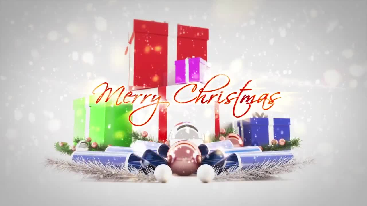 Merry Christmas Logo Reveal - After Effects Templates | Motion Array