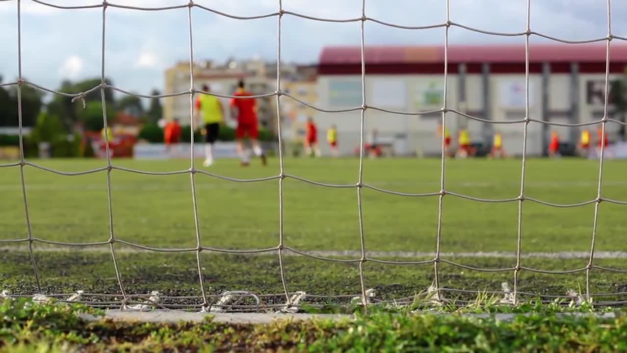 Soccer Players On The Pitch - Stock Video | Motion Array