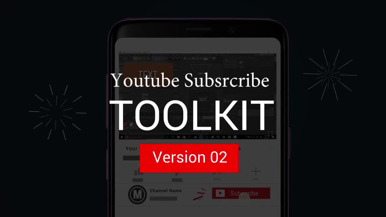 Youtube Subscribe Toolkit V2 - After Effects Templates | Motion Array