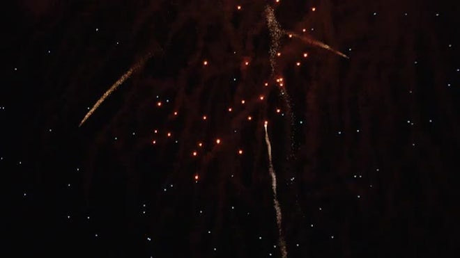 Fireworks In Slow-Motion - Stock Video | Motion Array