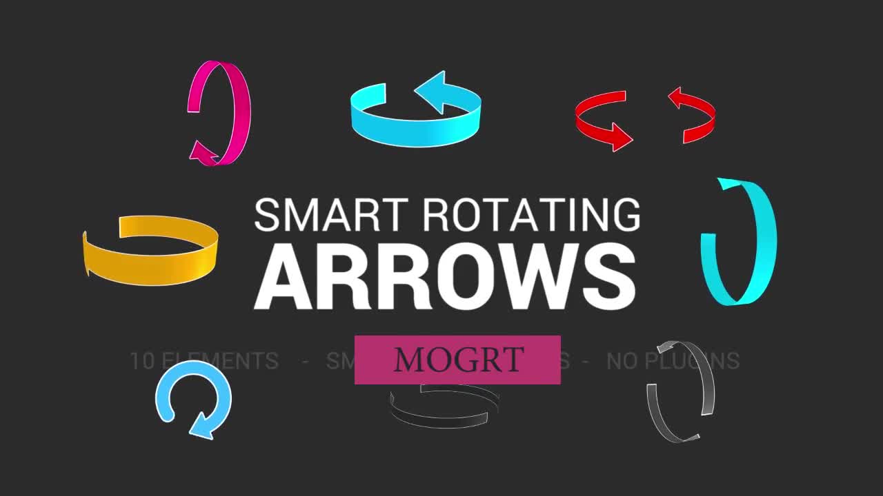 Smart Rotating Arrows Toolkit - Motion Graphics Templates | Motion Array