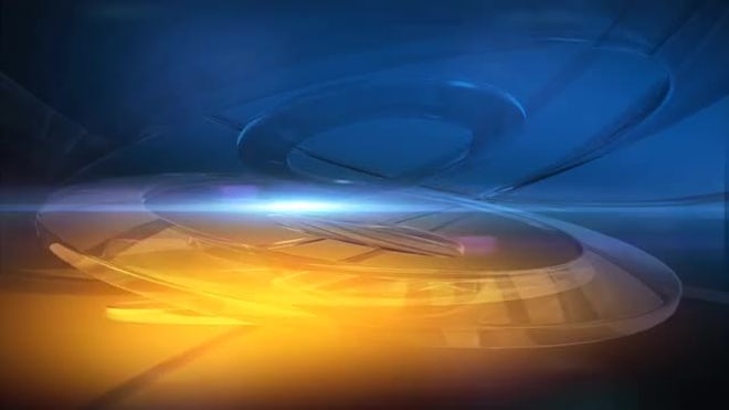 Blue-Gold Broadcast Background Loop - Stock Motion Graphics | Motion Array