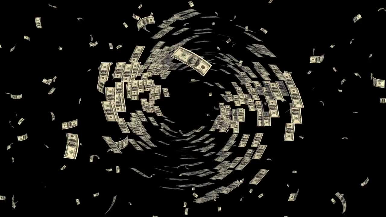 Money Rain V3 - Stock Motion Graphics | Motion Array