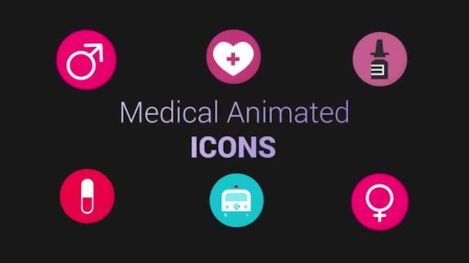 Medical Animated Icons V1 - Motion Graphics Templates | Motion Array