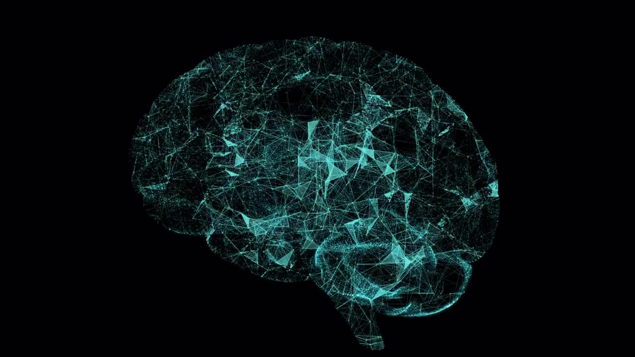 Brain Plexus Hologram - Stock Motion Graphics | Motion Array