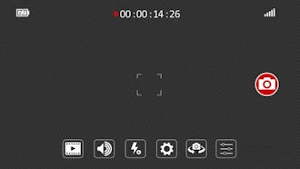 Camera Recording Screen - Stock Motion Graphics | Motion Array