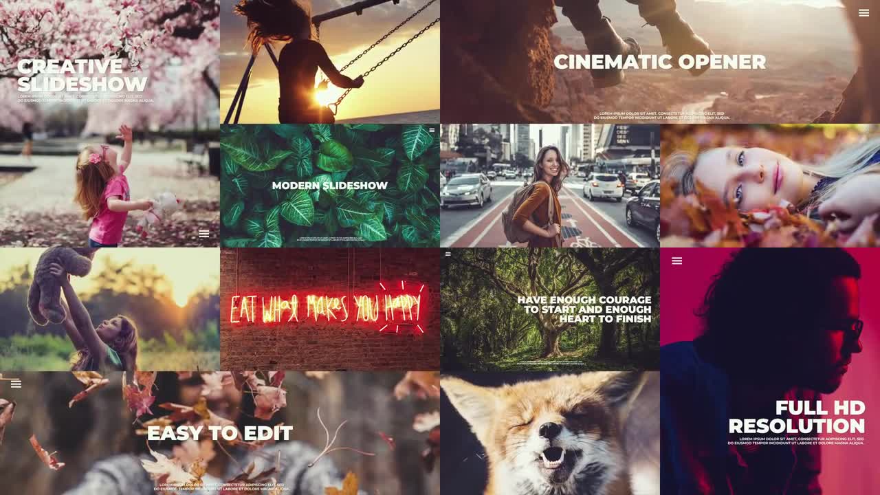 Modern Slideshow - Premiere Pro Templates | Motion Array