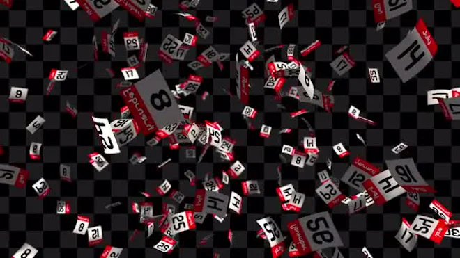 Days Flying Calendar Pack - Stock Motion Graphics | Motion Array