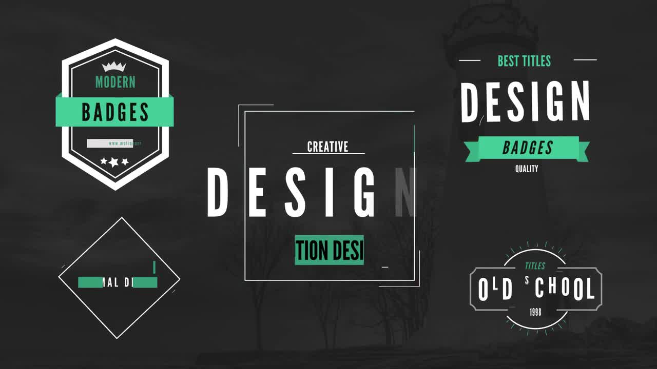 Modern Titles Pack V1 - Motion Graphics Templates | Motion Array