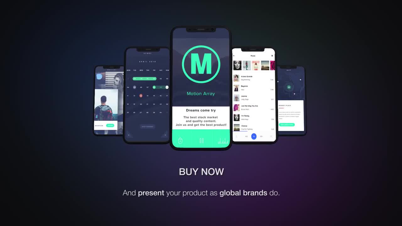 Stylish App Promo - After Effects Templates | Motion Array