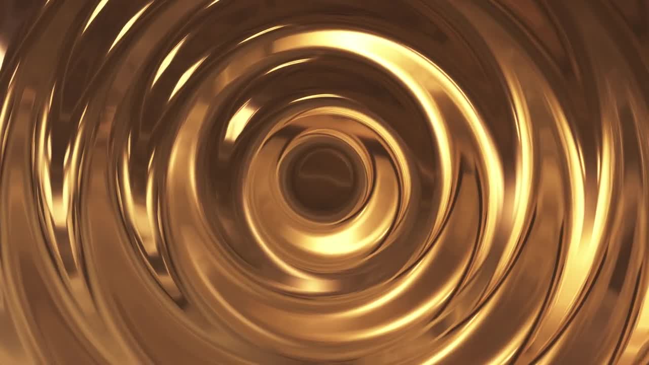 3D Liquid Gold Rippling Loop - Stock Motion Graphics | Motion Array