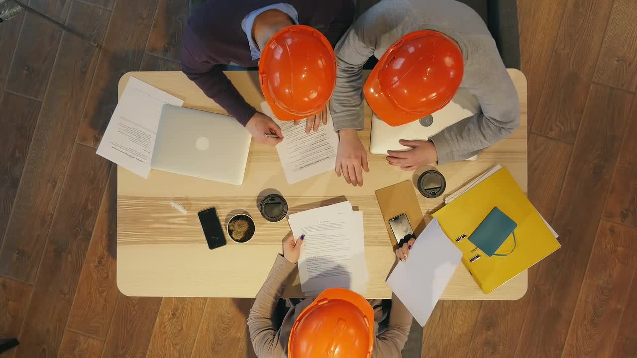 Engineers Having A Meeting - Stock Video | Motion Array