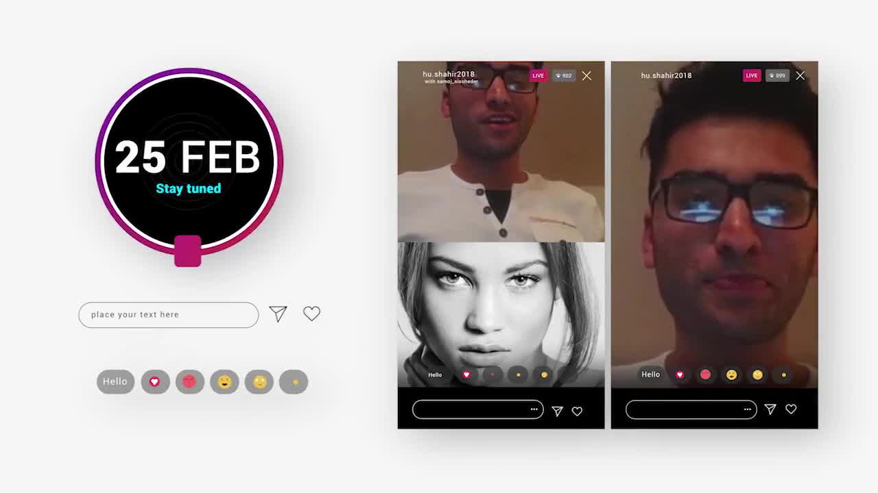 Instagram Mobile Live Toolkit - Motion Graphics Templates | Motion Array