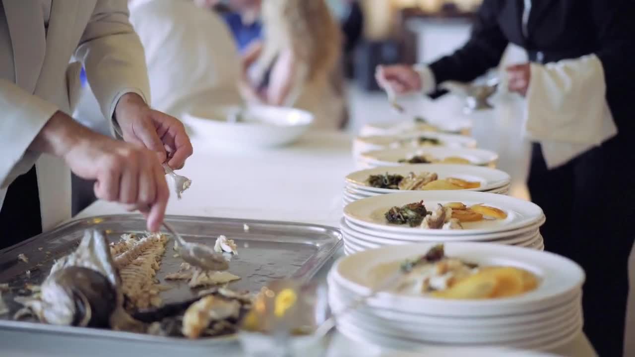 Catering Service - Stock Video | Motion Array