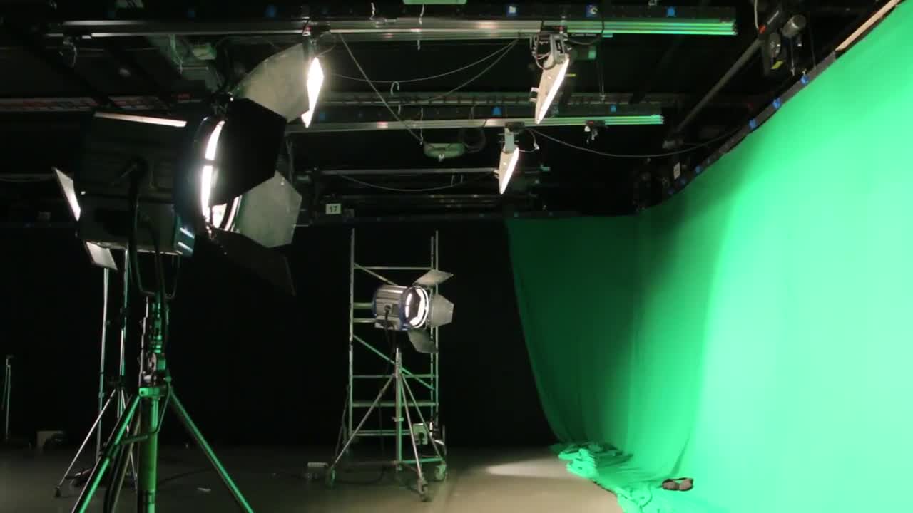 Green Screen Lighting Set - Stock Video | Motion Array